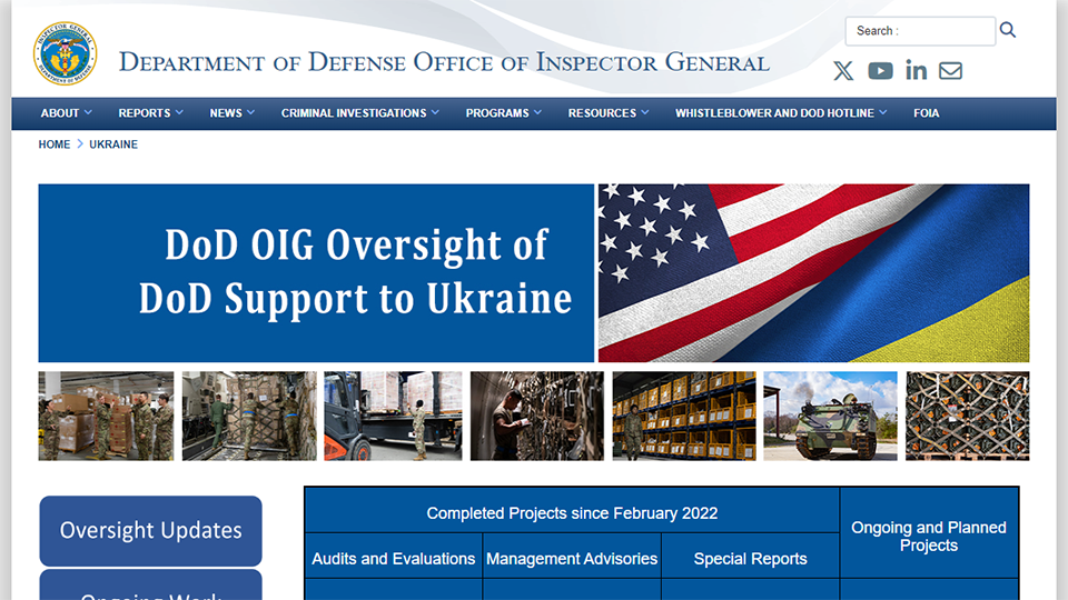 Ukraine Oversight - Oversight